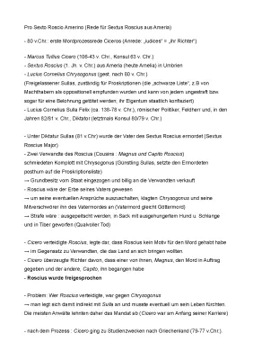 Einfach erklärt: Cicero: Pro Sexto Roscio Übersetzung und ...