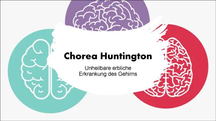 Chorea Huntington: Symptome, Diagnose und Lebenserwartung (Biologie) als PDF - Knowunity