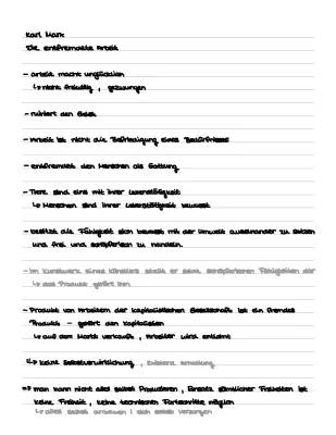 Karl Marx: Entfremdete Arbeit einfach erklärt und zusammengefasst ...