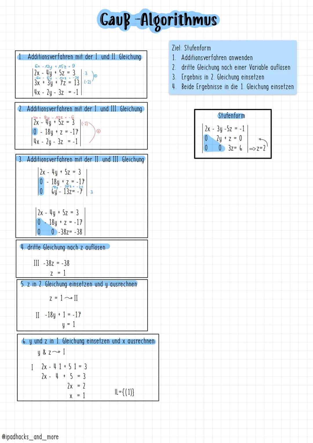 Einfach erklärt: Vektorrechnung Lernzettel (Mathe) - Knowunity