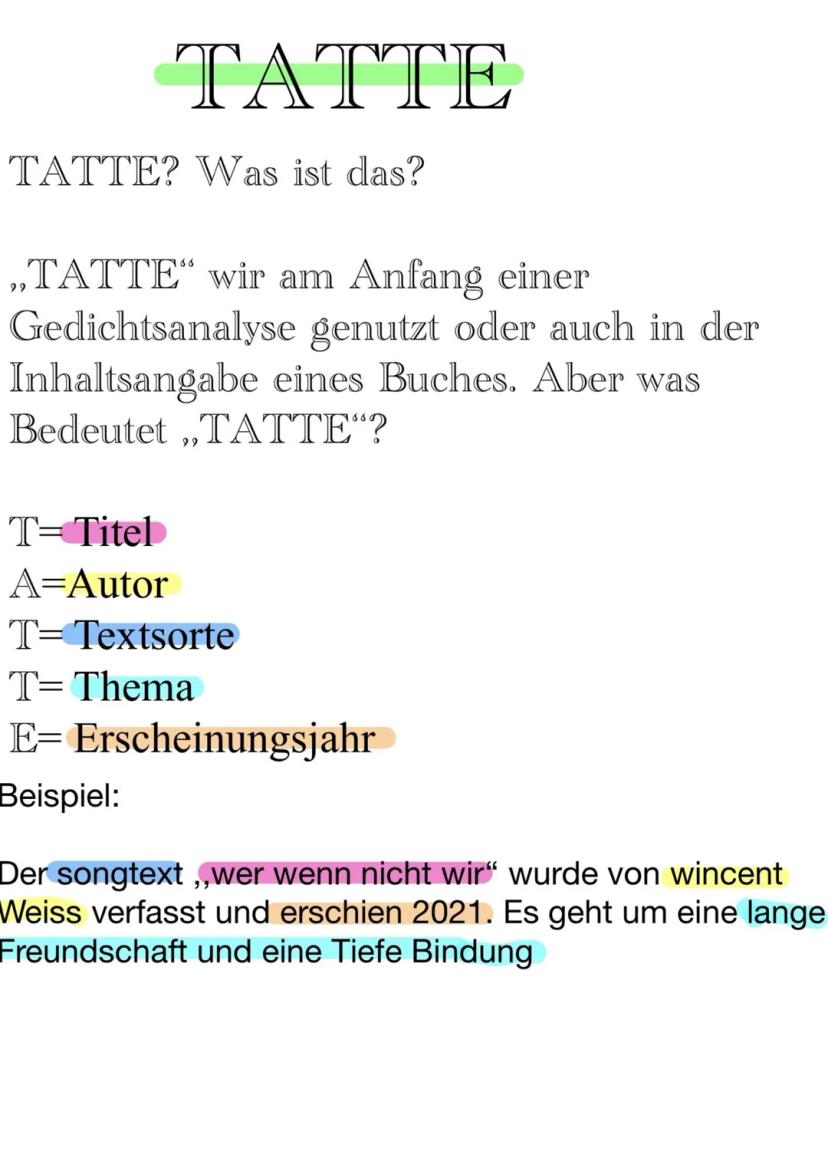 Einfach erklärt: Was ist ein TATTE Satz? Beispiele, Übungen und ...