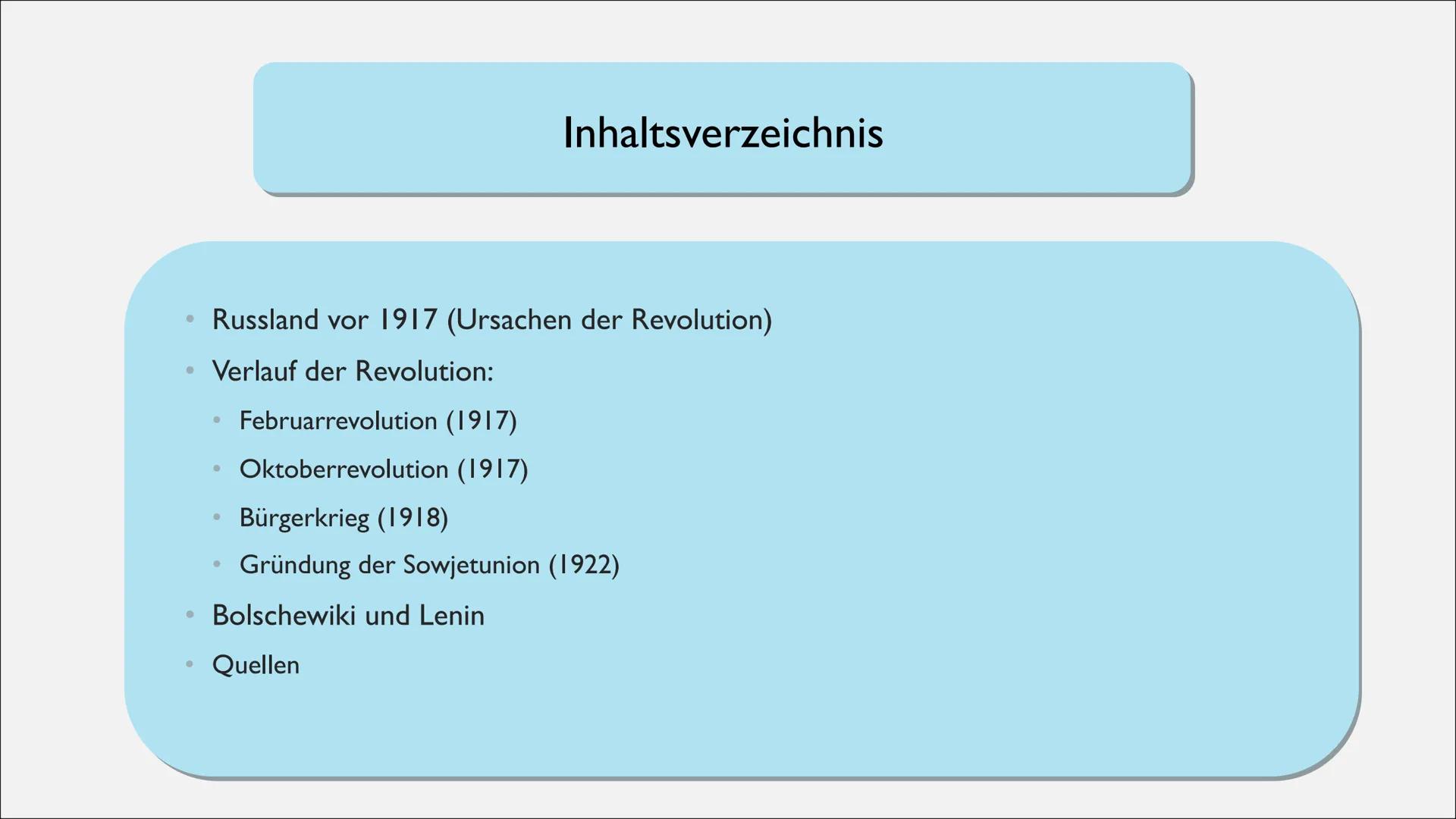 Russische Revolution 1917 einfach erklärt: Verlauf, Ursachen und Folgen ...