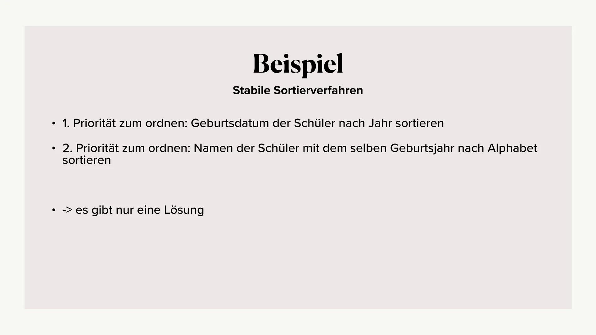 Sortieralgorithmen: Beispiele, Vergleich und die besten Methoden ...