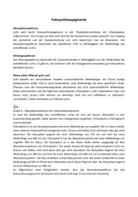 Abhängigkeit der Fotosynthese von Licht, CO2 und Temperatur - Einfach ...