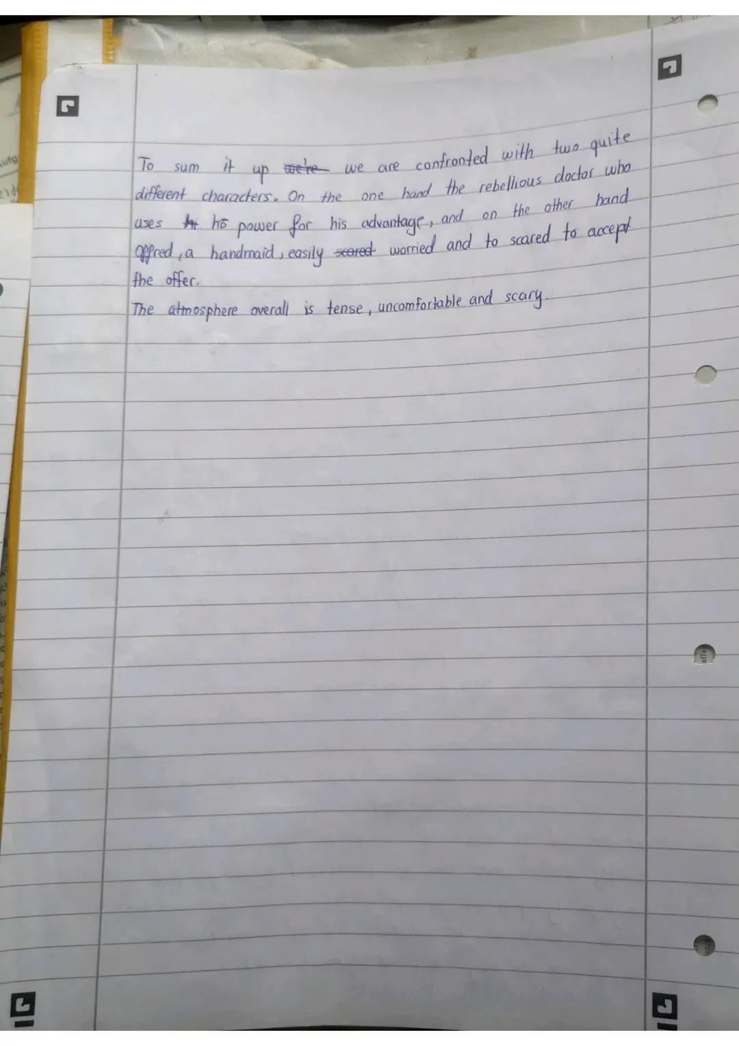 Fictional Text Analysis am Beispiel The Handmaid's Tale (Englisch ...