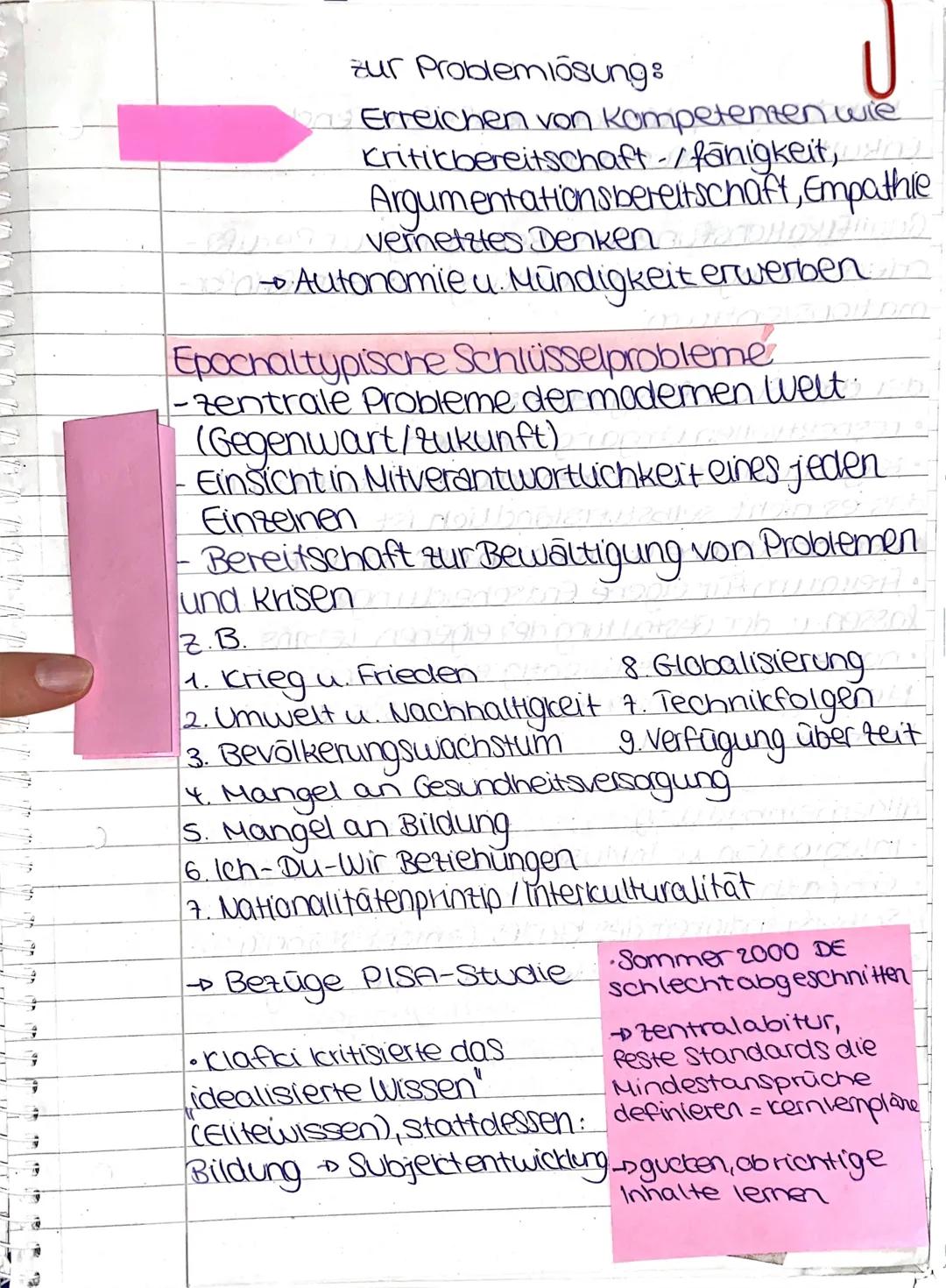 Einfach erklärt: Klafki Bildungstheorie einfach erklärt ...