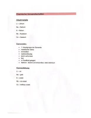 Chemie 6. Klasse: Homogene und Heterogene Stoffgemische Tabelle ...