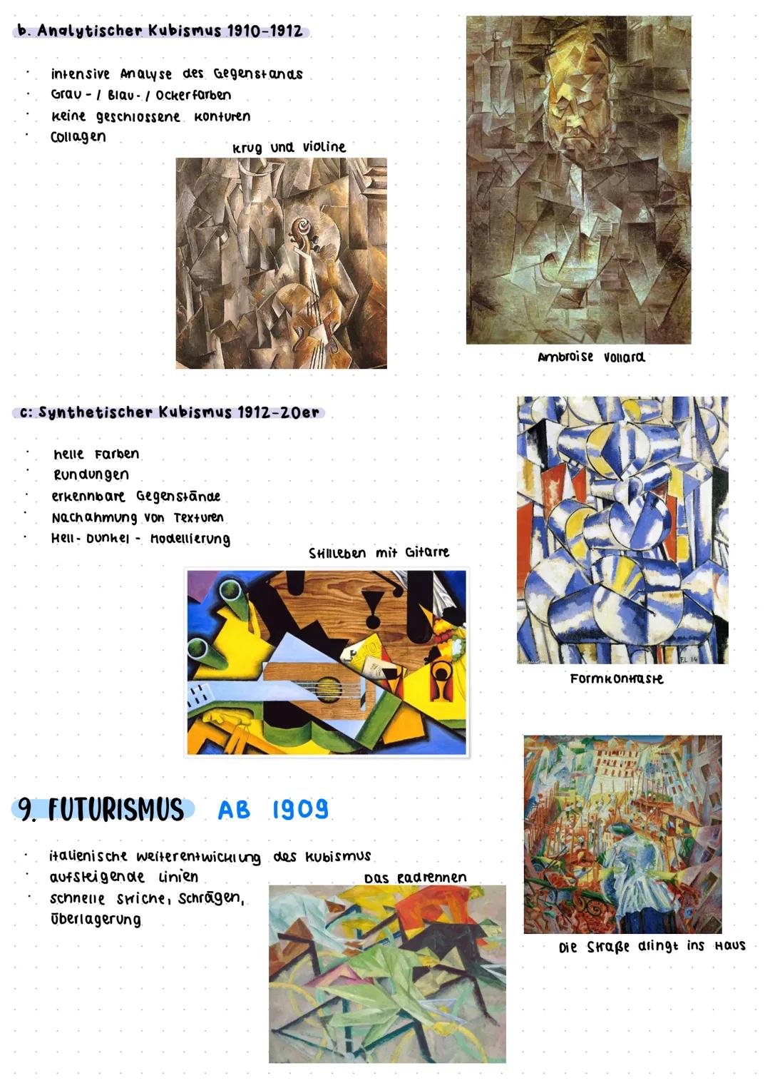 Kunst Epochen Zeitstrahl: Einfache Übersicht für dein Kunst Abi (Kunst ...