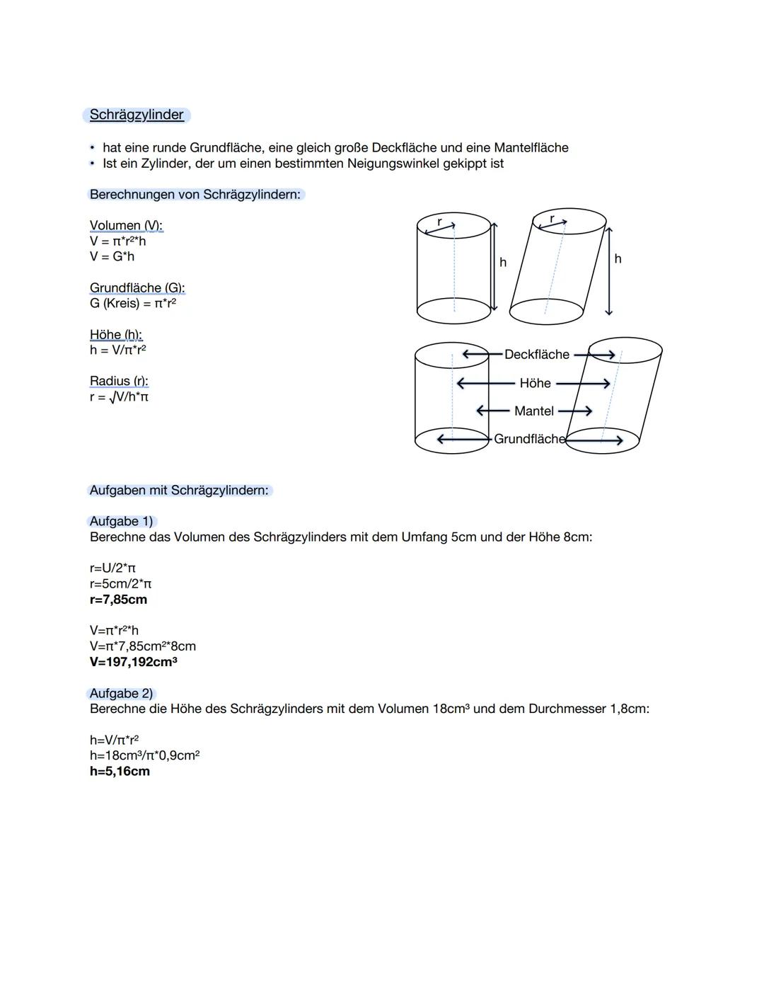 Alle wichtigen Prisma Formeln: Volumen, Mantelfläche & mehr! (Mathe ...