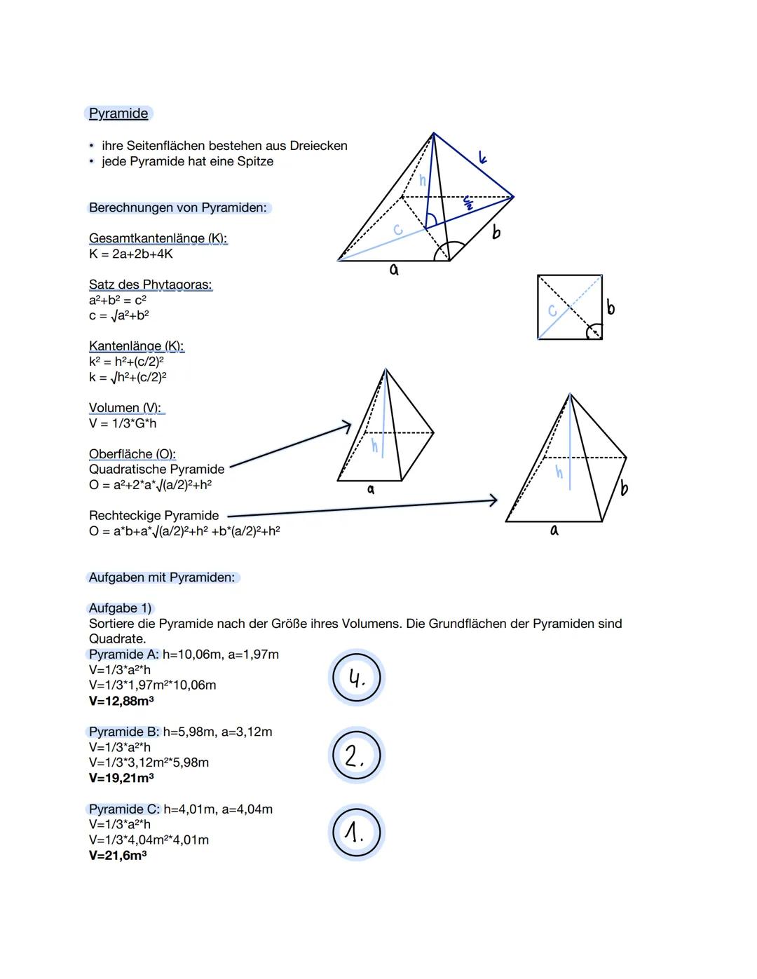 Alle wichtigen Prisma Formeln: Volumen, Mantelfläche & mehr! (Mathe ...