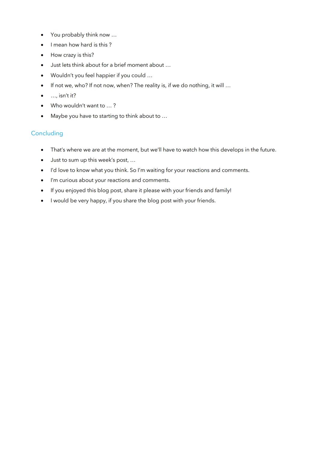 How to Write a Blog Entry: Easy Tips and Examples for Students ...