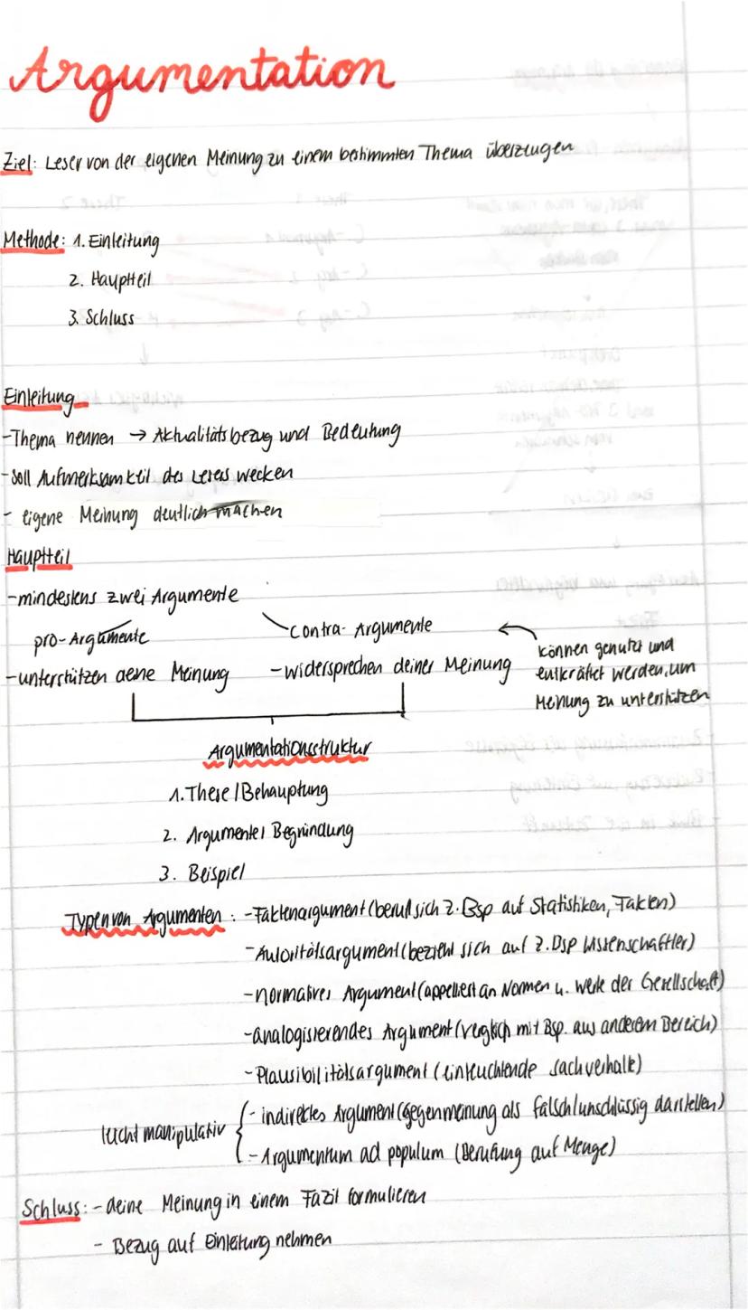 Einfach erklärt: Argumentation lernen: Einleitung, Argumenttypen und ...