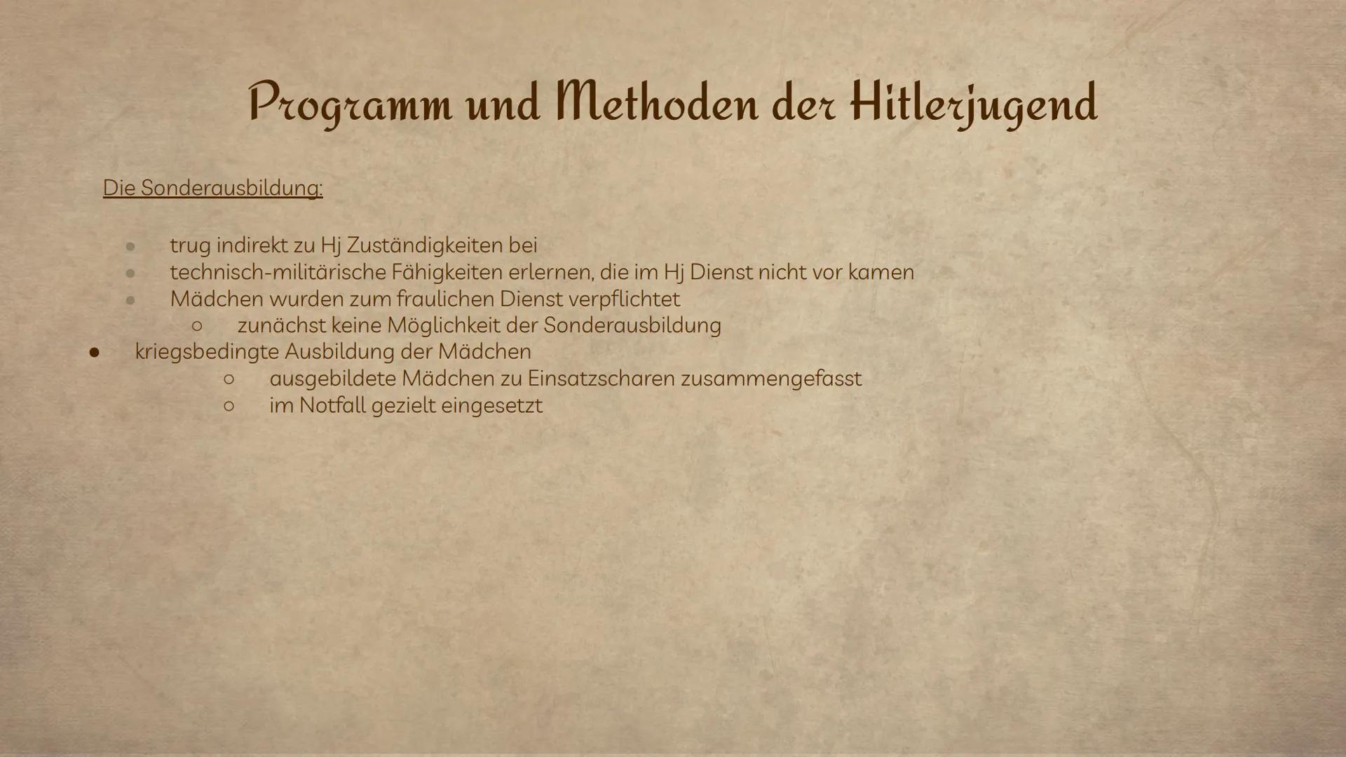 Erziehung im Nationalsozialismus (Pädagogik) - Knowunity