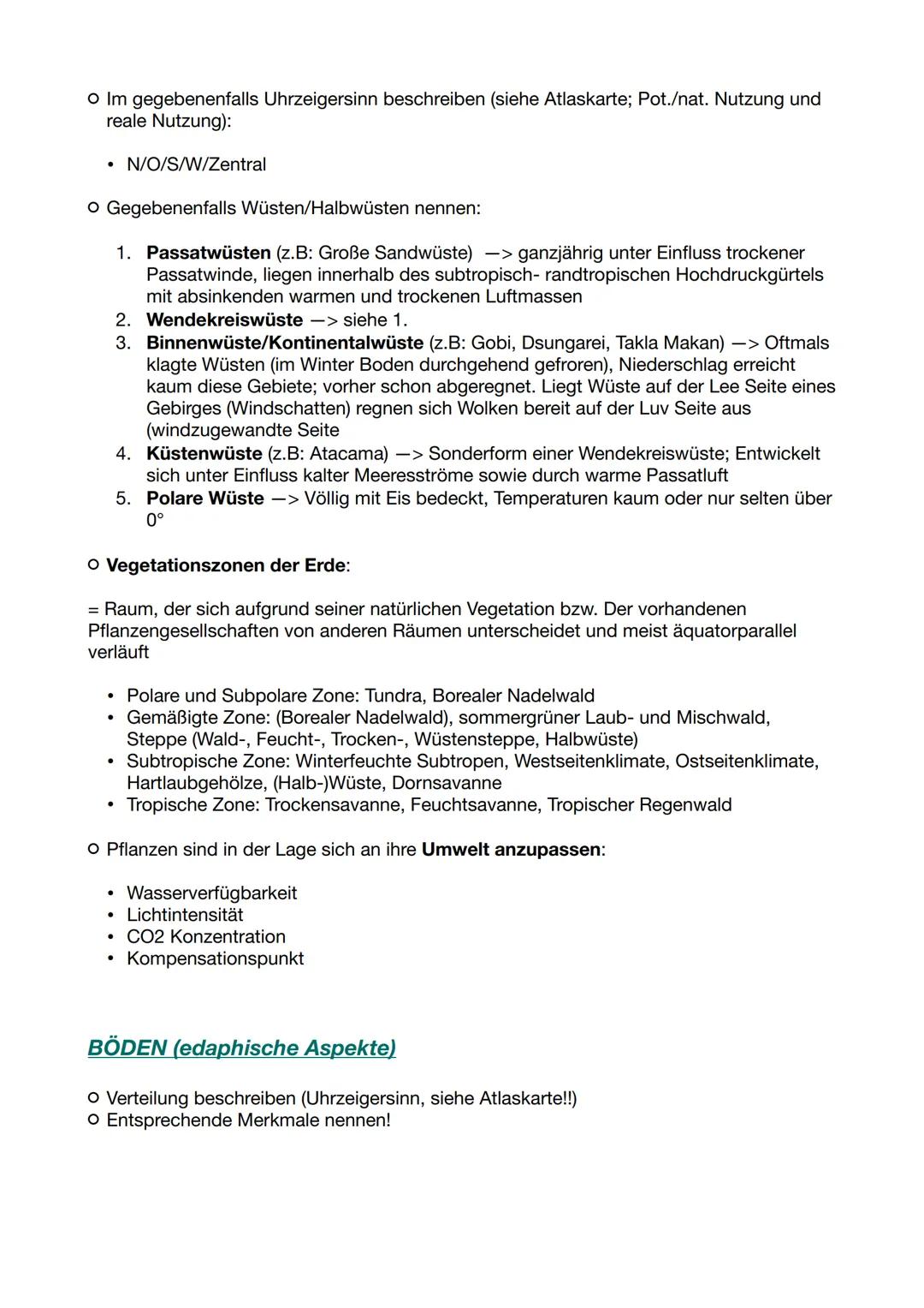 Raumanalyse Beispiel PDF: Geographie, Landschaften und ...