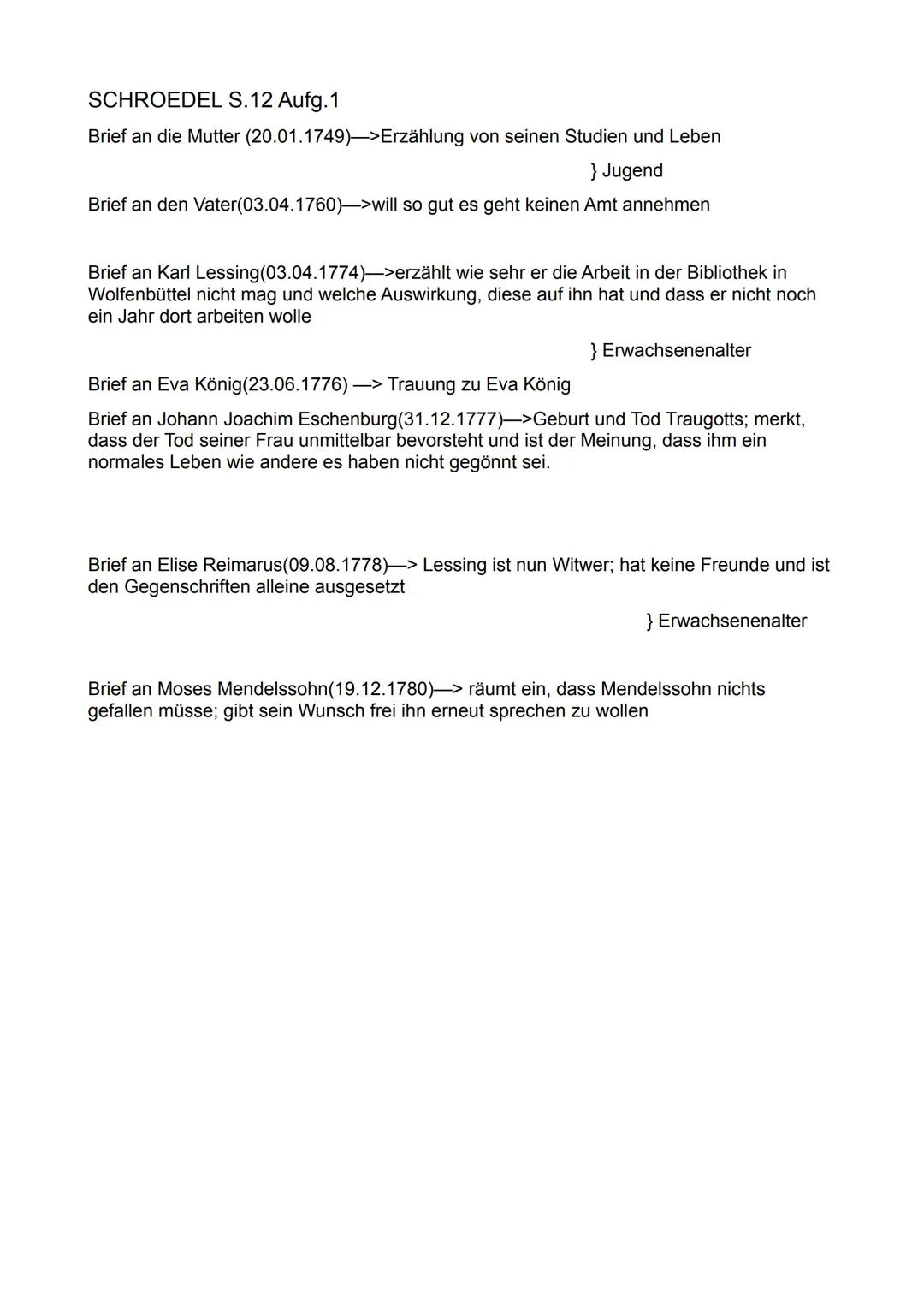 Einfach erklärt: Gotthold Ephraim Lessing - Lebenslauf, Werke und ...