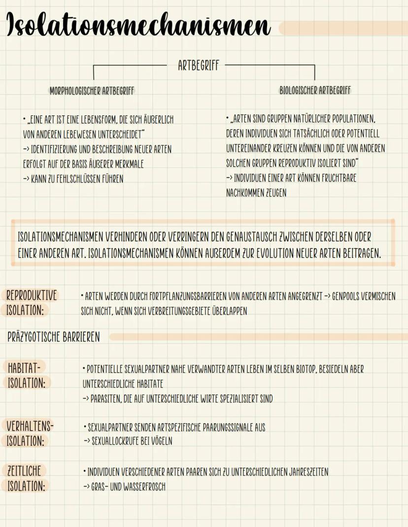 Einfach erklärt: Entdecke die Welt der Isolationen in der Biologie ...