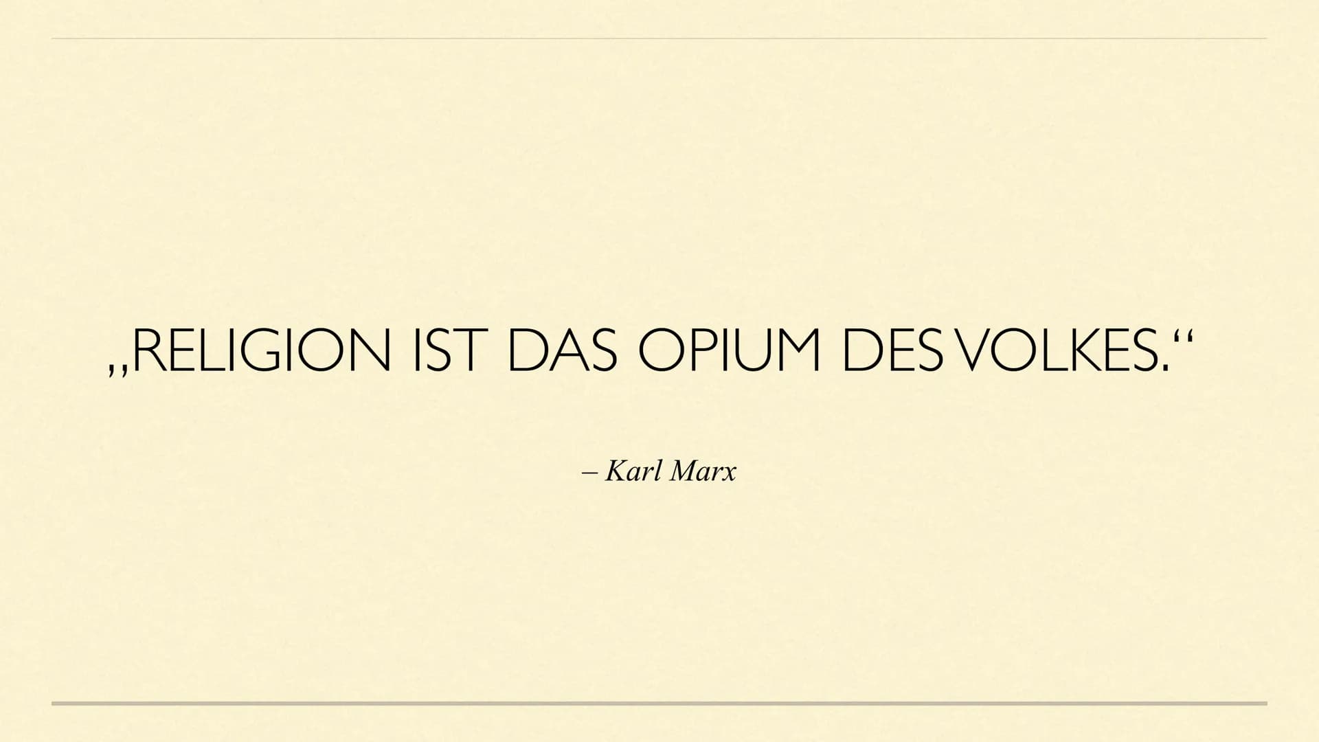 Einfach erklärt: Karl Marx und seine Religionskritik: Zusammenfassung ...