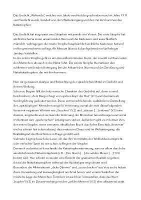 Einfach erklärt: Zwei Segel Gedicht: Epoche, sprachliche Mittel und ...